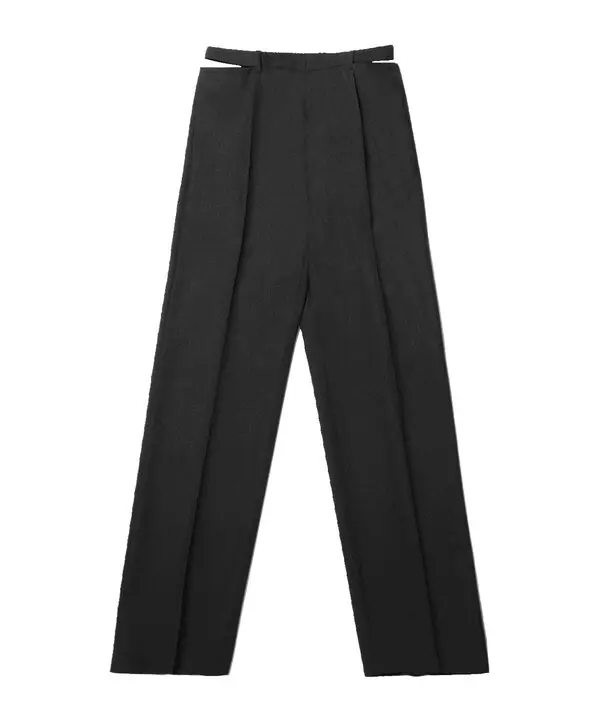 JIL SANDER Tailored Straight-leg Pants With Openwork Detail