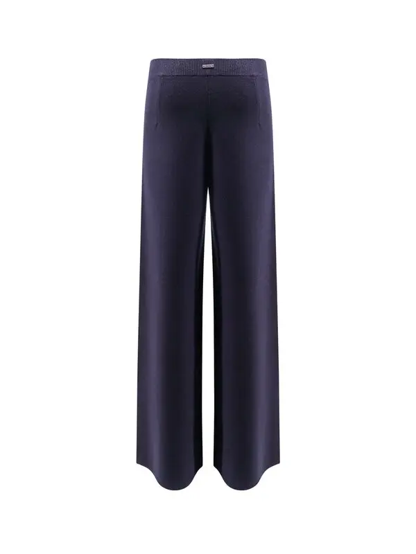 Max Mara Wide Leg Knitted Trousers