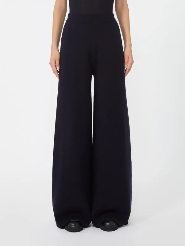 Max Mara Wide Leg Knitted Trousers