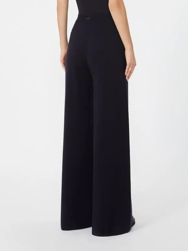 Max Mara Wide Leg Knitted Trousers