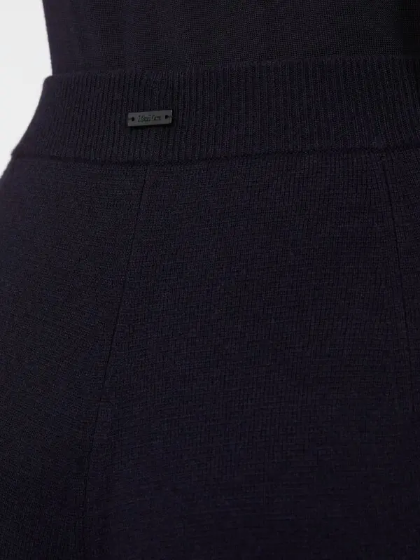 Max Mara Wide Leg Knitted Trousers