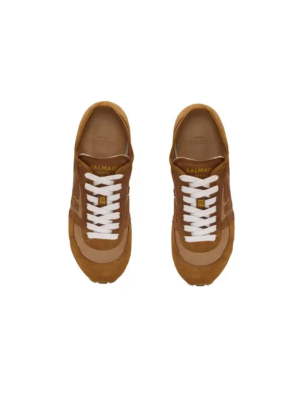 Balmain Racer 45 Low-top Sneakers - Brown