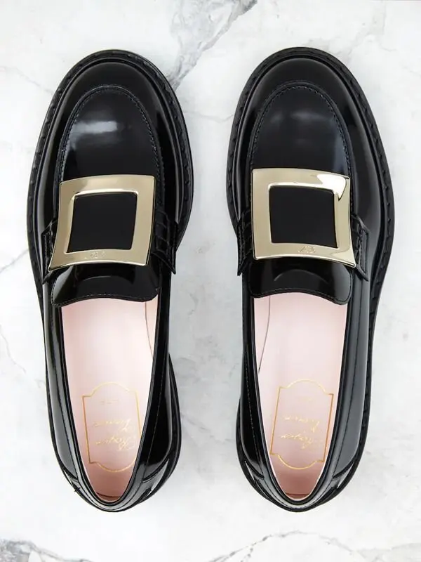 ROGER VIVIER Buckled Loafers