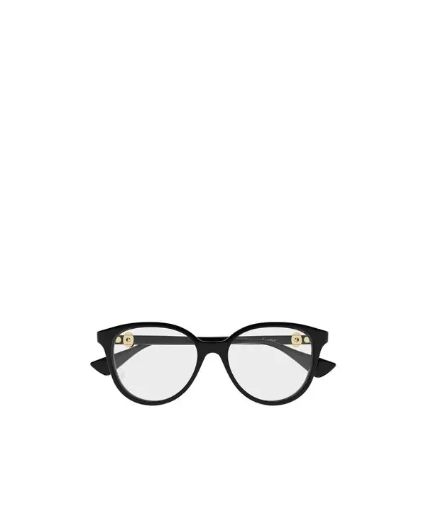 Cartier Square Frame Eyeglasses - Black