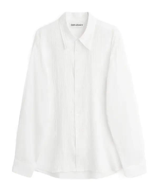 Our Legacy Promise Pintuck Shirt - No