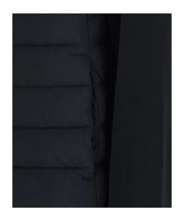 Herno Quilted Down Jacket With Drawstring Hood - Black