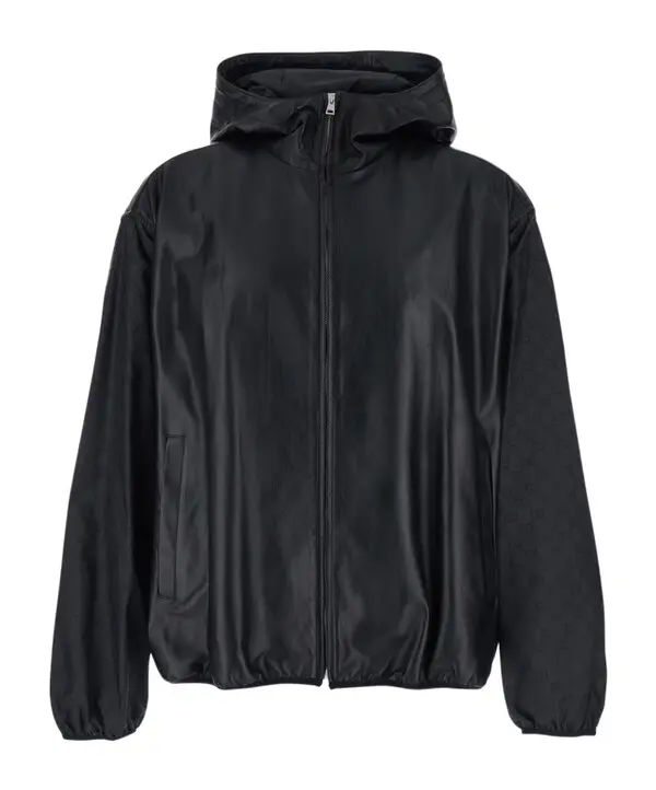 Gucci Zip-up Hooded Jacket