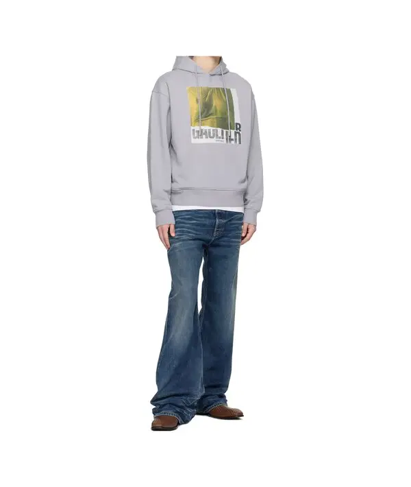 JEAN PAUL GAULTIER Graphic Print Hooded Sweatshirt