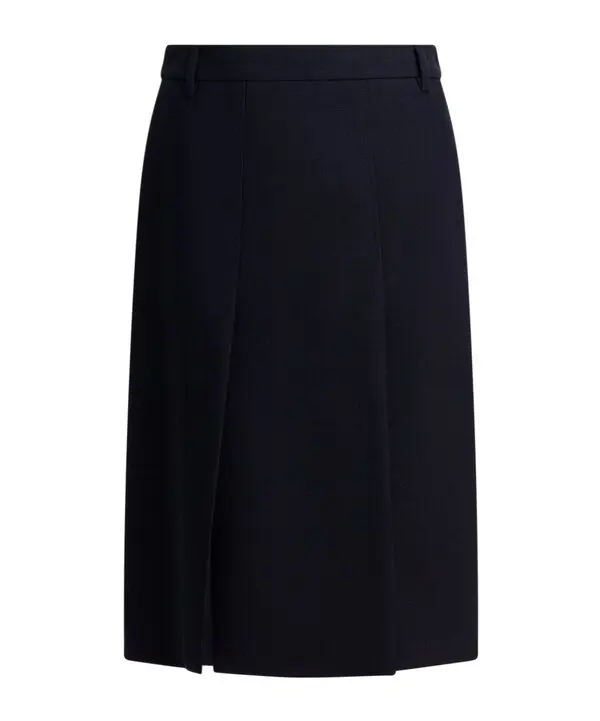 Prada Slit Detailed Midi Skirt - No