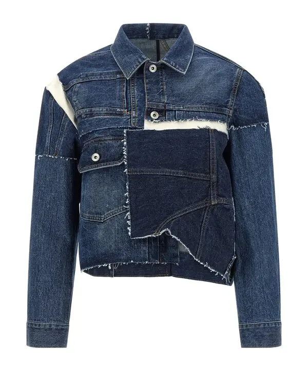 Sacai Deconstructed Denim Jacket - No