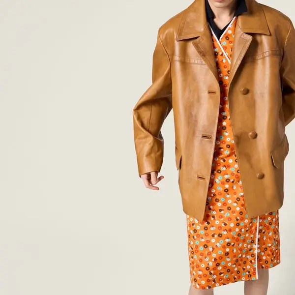 Miu Miu Leather Jacket
