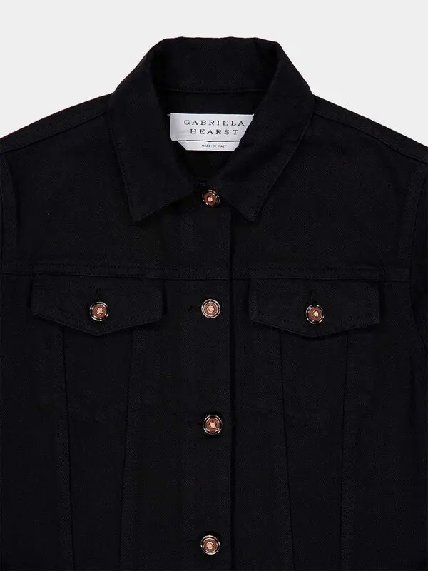 Gabriela Hearst Adira Denim Jacket - Black