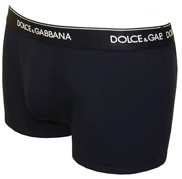 Dolce & Gabbana Printed Logo Underwear - Black