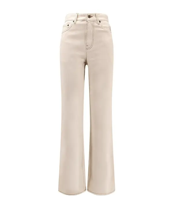 Burberry Flared Jeans - Ivoire