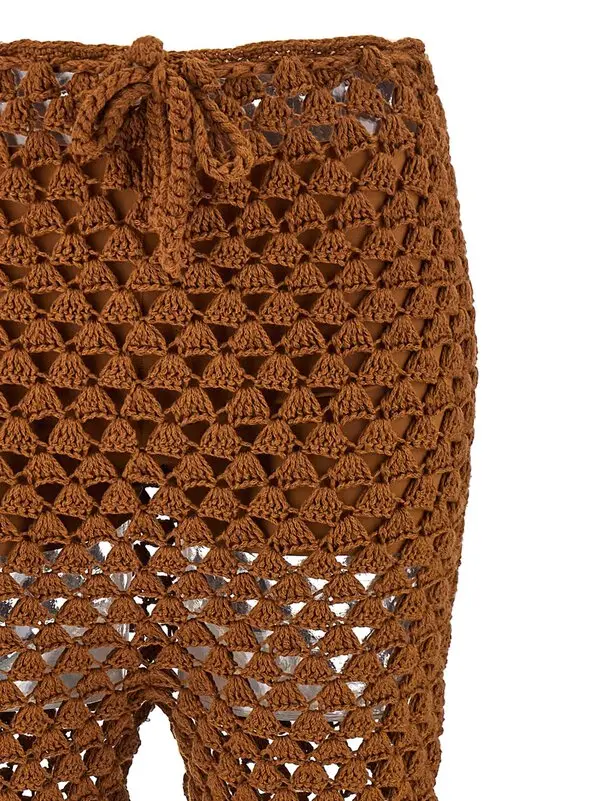 Ermanno Scervino Crochet Trousers