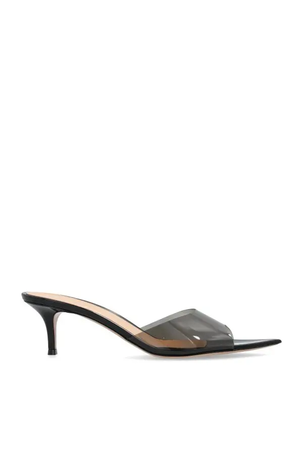 GIANVITO ROSSI 55mm Elle Mules - Black