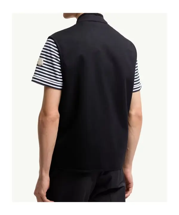 Moncler Catoctin Logo Patch Gilet - Midnight Blue