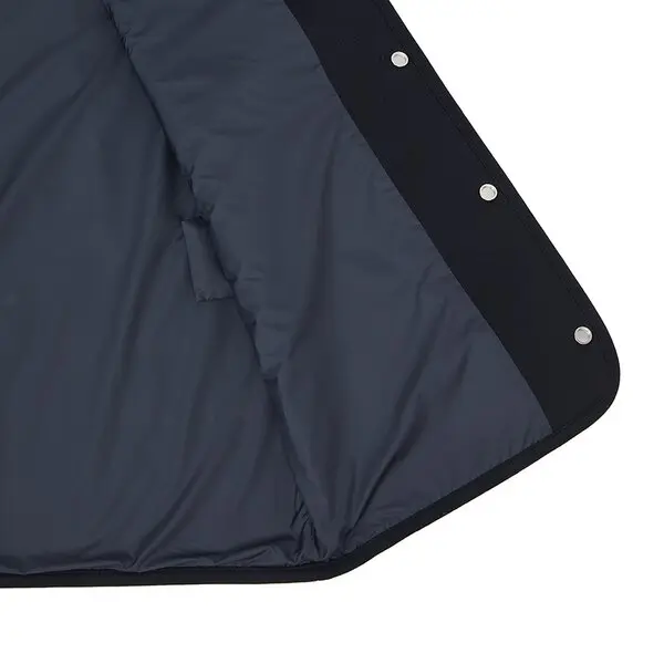 Moncler Catoctin Logo Patch Gilet - Midnight Blue