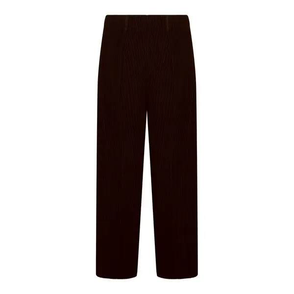Issey Miyake Homme Plissé Wide Leg Pleated Trousers