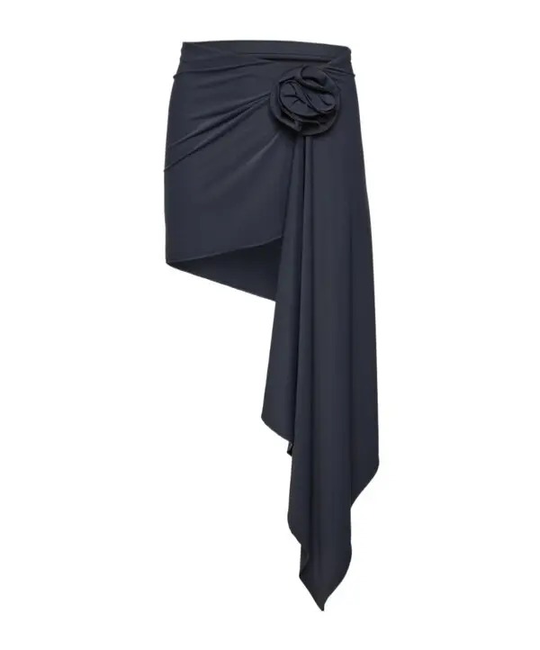Magda Butrym Floral Asymmetric Beach Skirt