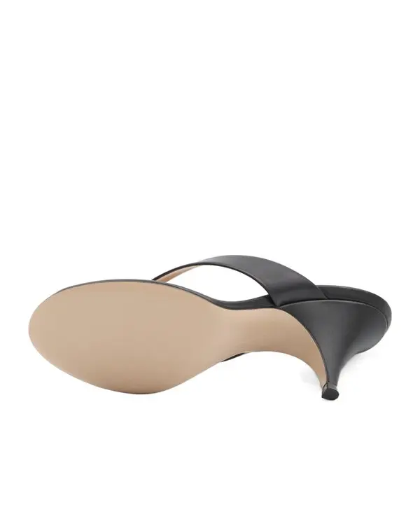 GIANVITO ROSSI Sofia Thong Sandals - Black