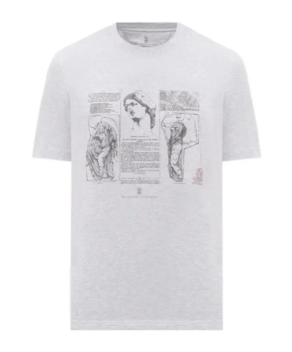Brunello Cucinelli Print T-shirt
