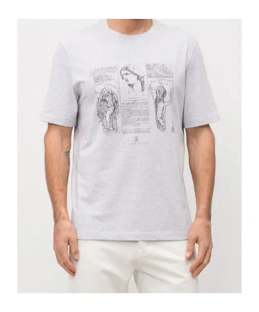 Brunello Cucinelli Print T-shirt
