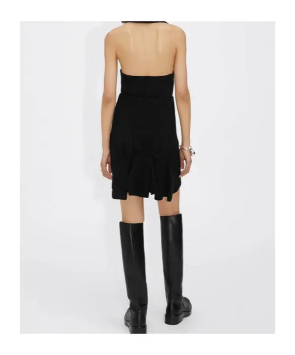 Bottega Veneta Ribbed Knit Tassel Embellished Top