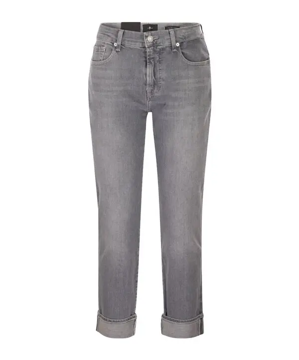 7 For All Mankind Relaxed Skinny Boyfriend Jeans