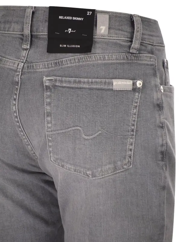 7 For All Mankind Relaxed Skinny Boyfriend Jeans
