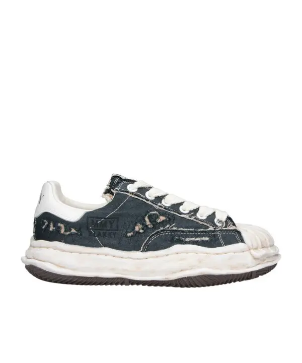 Mihara Yasuhiro Blakey Distressed Sneakers - White