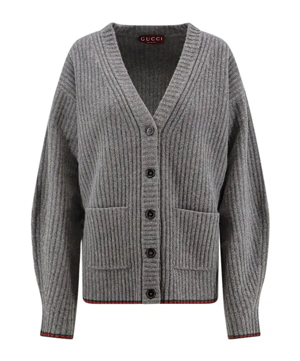 Gucci V-neck Oversized Cardigan