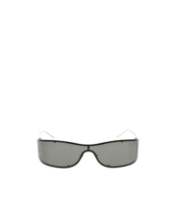 Saint Laurent Shield Frame Sunglasses - Gray