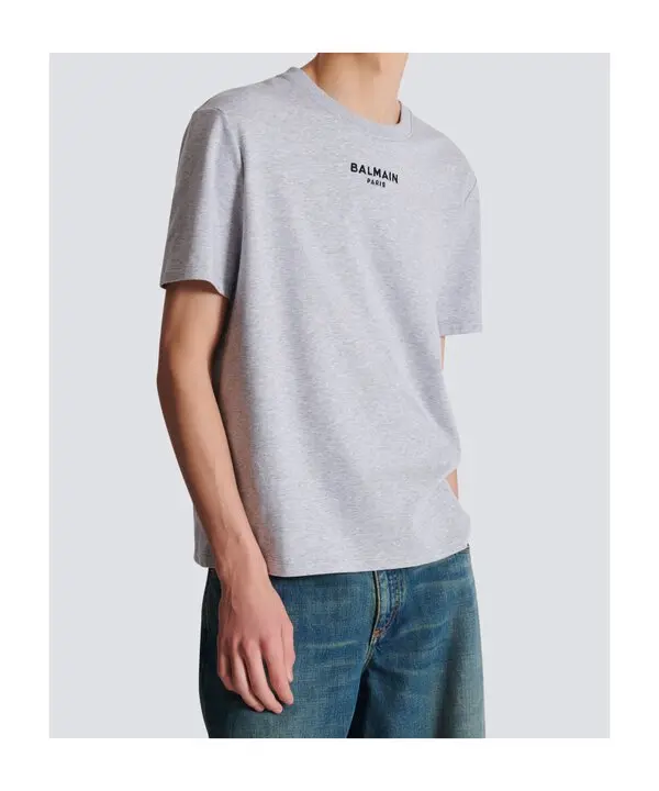 Balmain Embroidered T-shirt - Grey