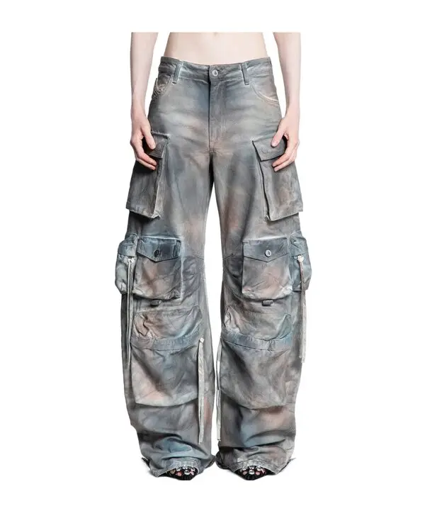 Attico Cargo Pocket Jeans
