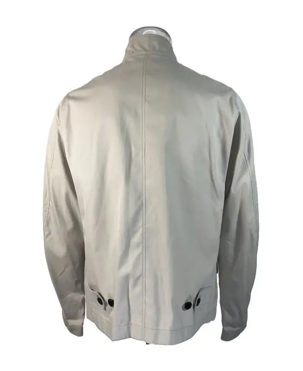 Burberry Long-sleeved Leather Jacket
