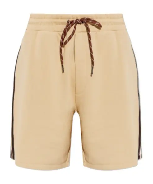 Moncler Logo Patch Drawstring Shorts