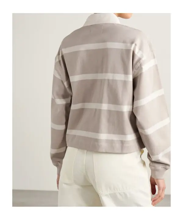 Citizens Of Humanity Long-sleeved Striped Polo Shirt