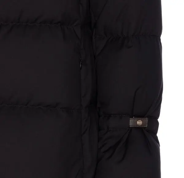 Herno Zipped Padded Down Jacket With Quilted Detailing