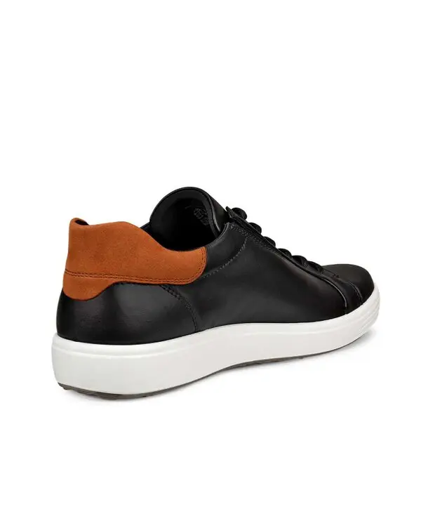Ecco Soft 7 Lace-up Sneakers - Black
