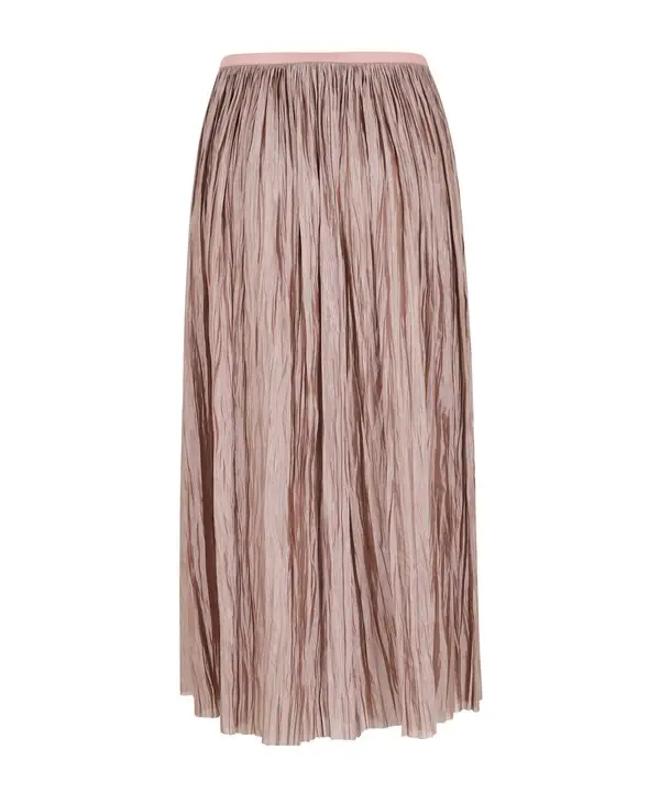 ROBERTO COLLINA Plissé Midi Skirt
