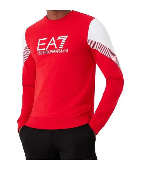 EA7 Logo Crewneck Sweatshirt