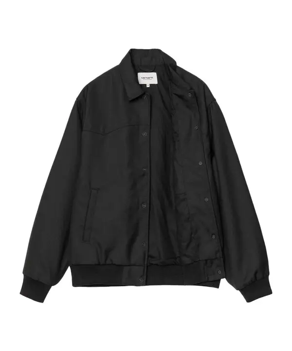 Carhartt Work In Progress Logo Patch Ray Jacket - Black