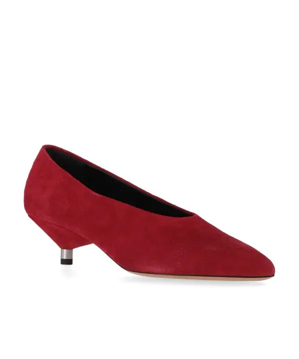 Isabel Marant Étoile 45mm Ebisa Pointed-toe Pumps - Red