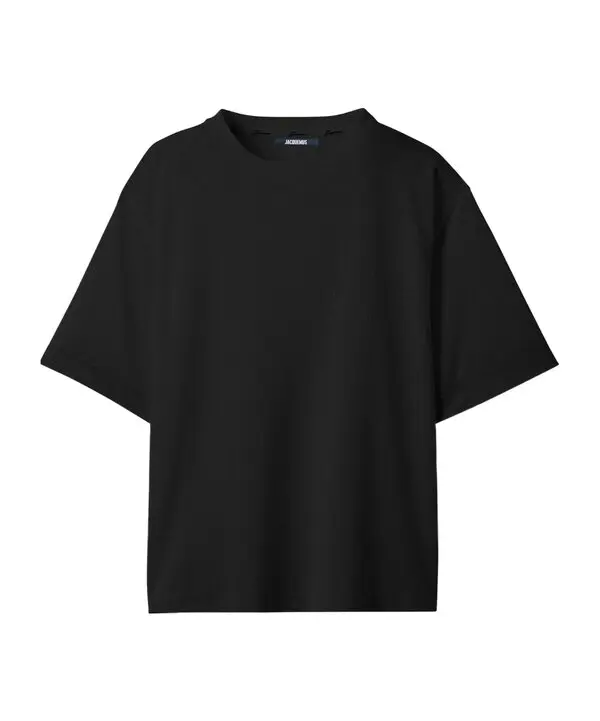 Jacquemus The Rond Carré Short-sleeved T-shirt - Black