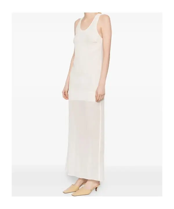 TOTEME Sleeveless Maxi Dress With Slit Hem