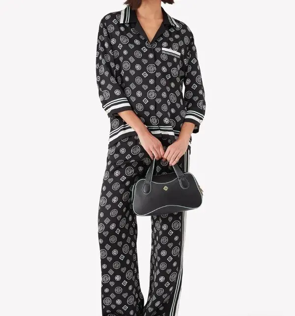 Casablanca Printed Striped Shirt