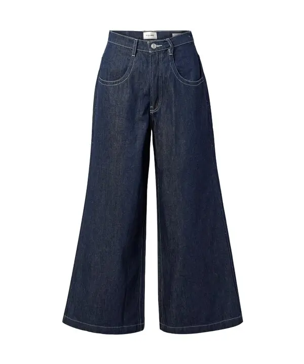 FRAME High-waisted Wide-leg Jeans