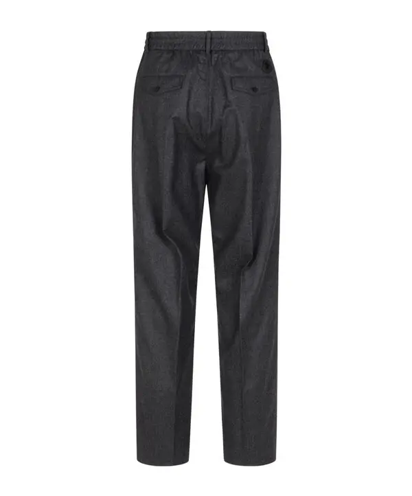 Moncler Flannel Tailored Trousers