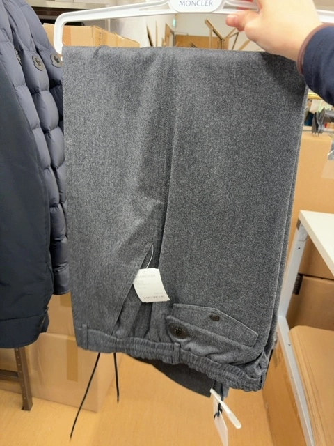 Moncler Flannel Tailored Trousers